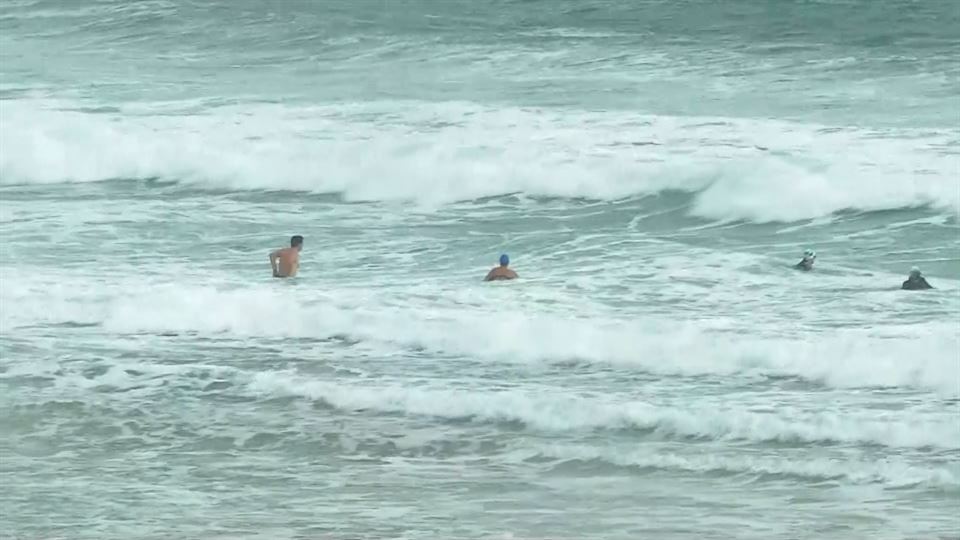 Vídeo: Tiempo desapacible en San Sebastián el 22 de enero de 2021